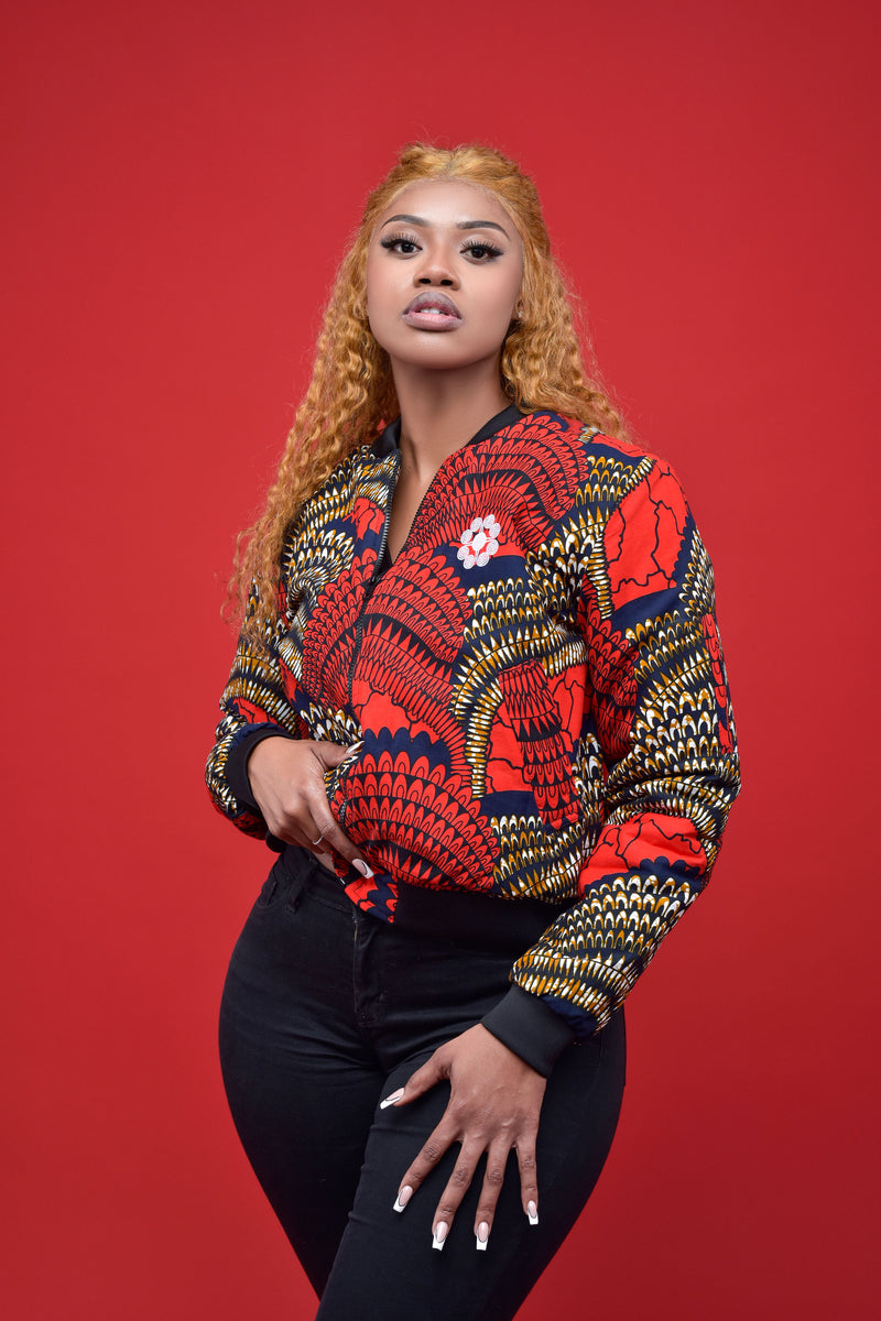 Women's Tariro Winter Bomber Jacket – Chepa Streetwear
